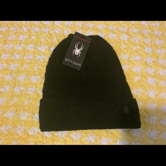 Spyder | Accessories | Spyder Womens Diagonal Rib Cuff Hat Beanie ...